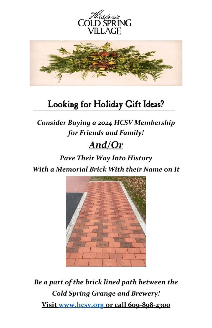 A 2024 HSCV Membership makes a great gift idea for friends and/or ...