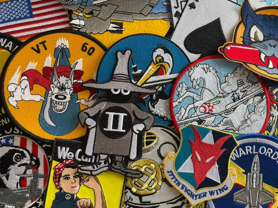 Patches have been restocked! Over 80 unique patches on our patch board ...