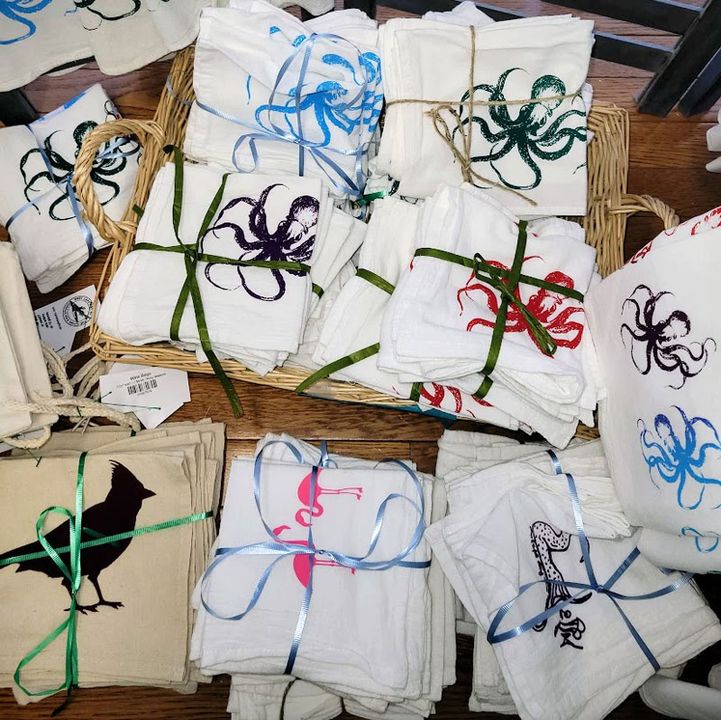 Liven up your table setting with these locally-inspired FLOUR SACK ...