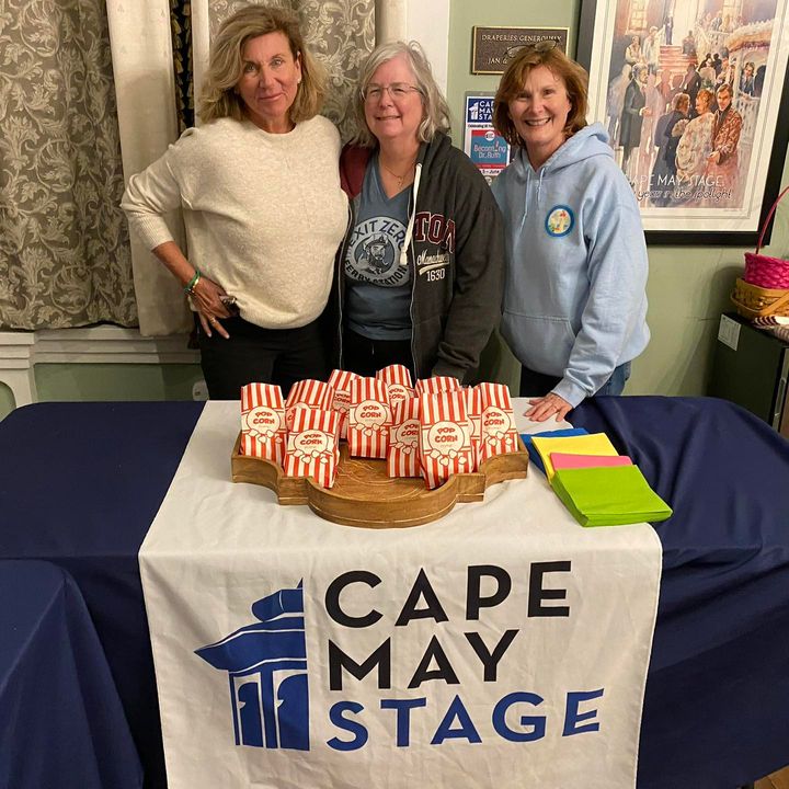 Cape May Stage partnered with Cape May Cares to host a rainy day movie for kids at the theater ...