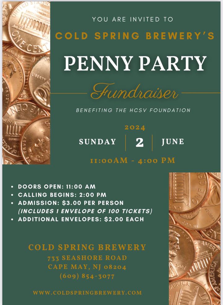 The Penny Party you will not want to miss! | Things to Do in Cape May NJ