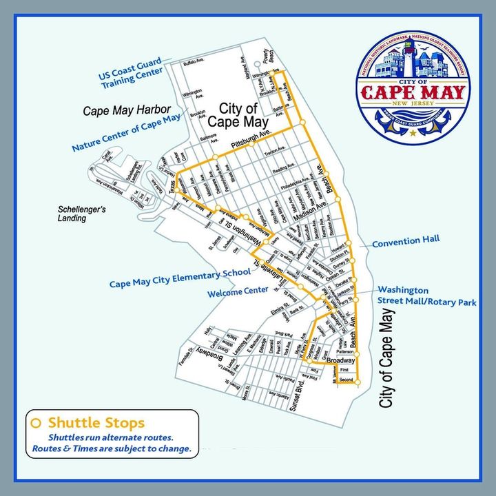 The Free Shuttle Service provided by the City of Cape May is back ...