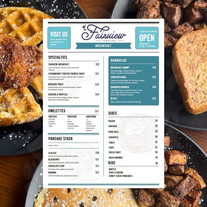 Breakfast is served every morning in Downtown Wildwood! | Things to Do ...