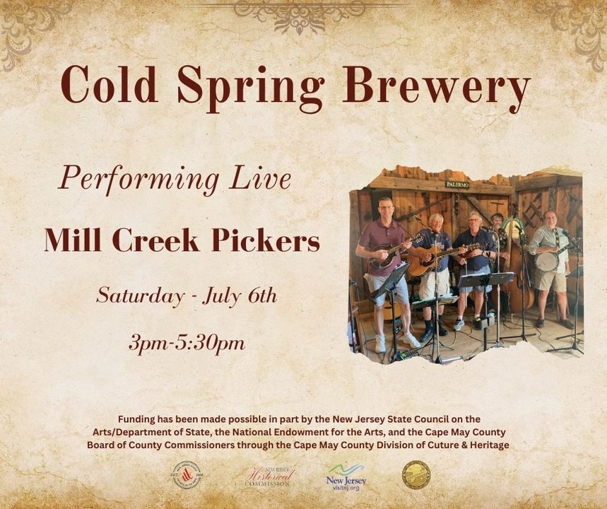 The Mill Creek Pickers will be playing TODAY, July 6th, at Cold Spring ...