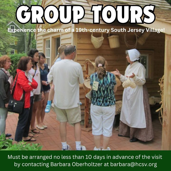 Group Tours at Historic Cold Spring Village! | Things to Do in Cape May NJ