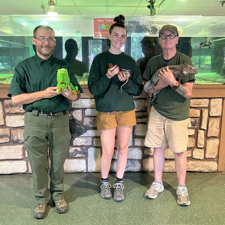 Happy Zookeeper Week: Meet our Reptile Team! | Things to Do in Cape May NJ
