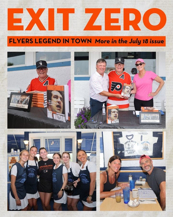 Retired Philadelphia Flyers legend Joe Watson recently made a stop at ...