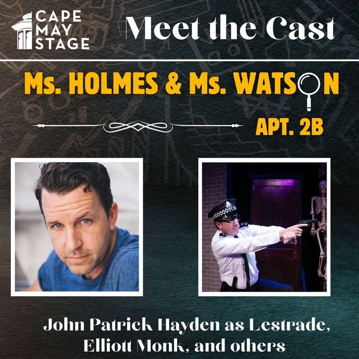Meet John Patrick Hayden, Our Lestrade, Elliott Monk & Others! | Things ...
