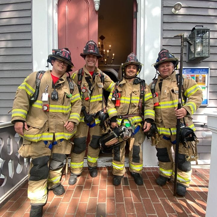 Huge thanks to the Cape May Fire Department for coming out to the stage ...