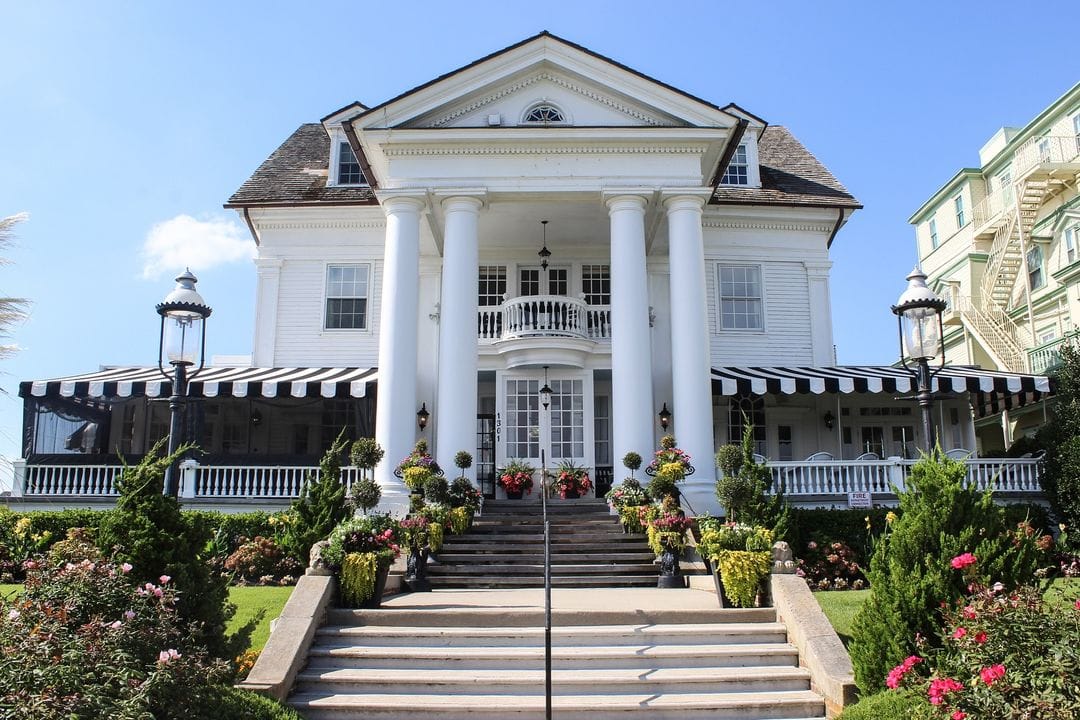 Enjoy breathtaking ocean views from the steps of Peter Shields Inn ...