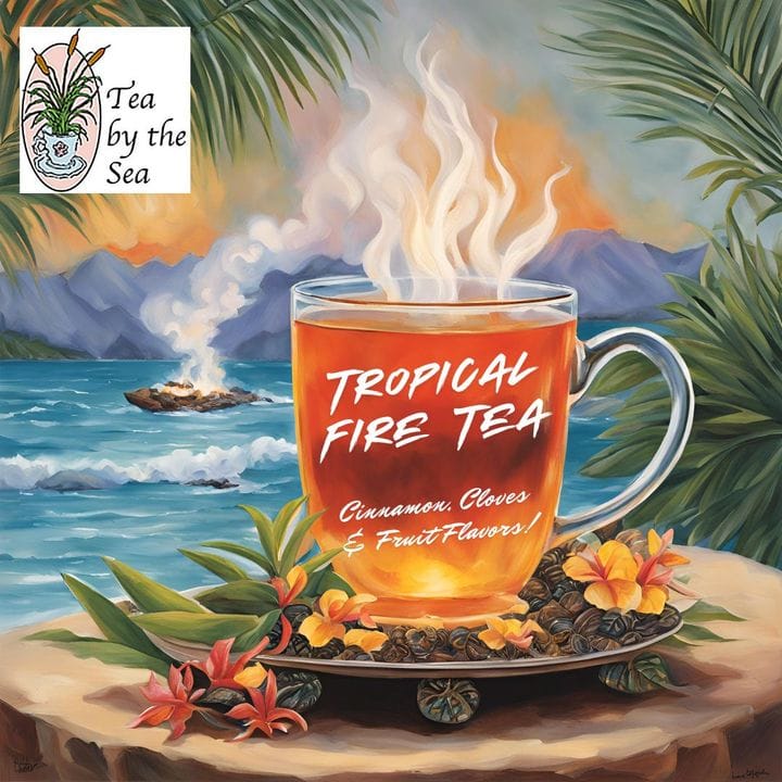 You'll love our TROPICAL FIRE TEA | Things to Do in Cape May NJ