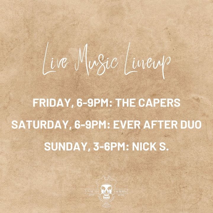 Friday has arrived which means live music is BACK for another weekend ...