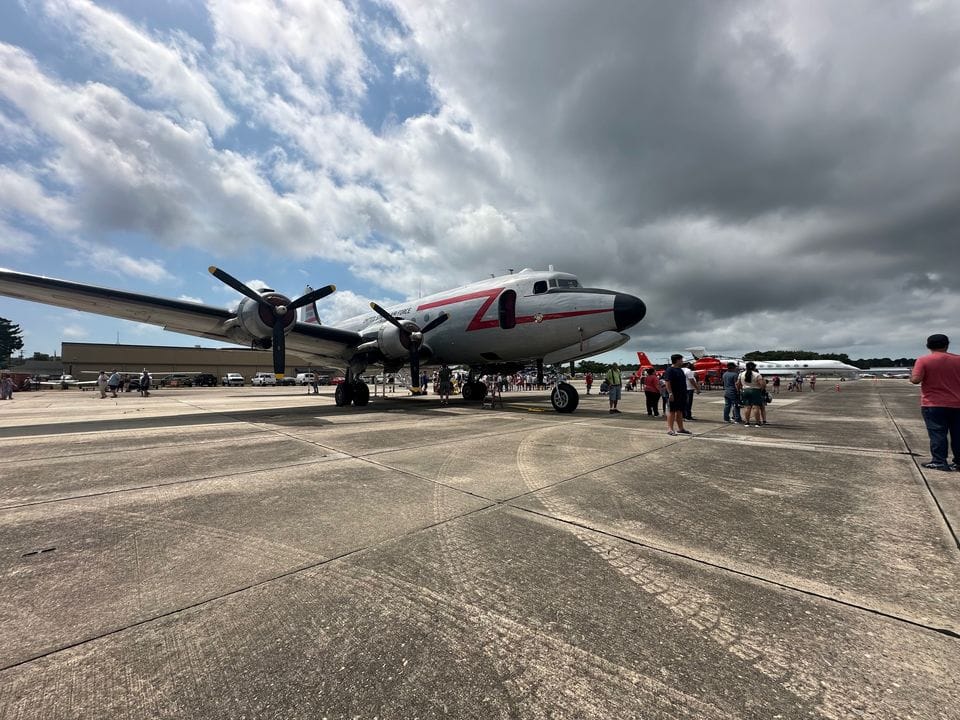 Cool photo outside the hangar | Things to Do in Cape May NJ
