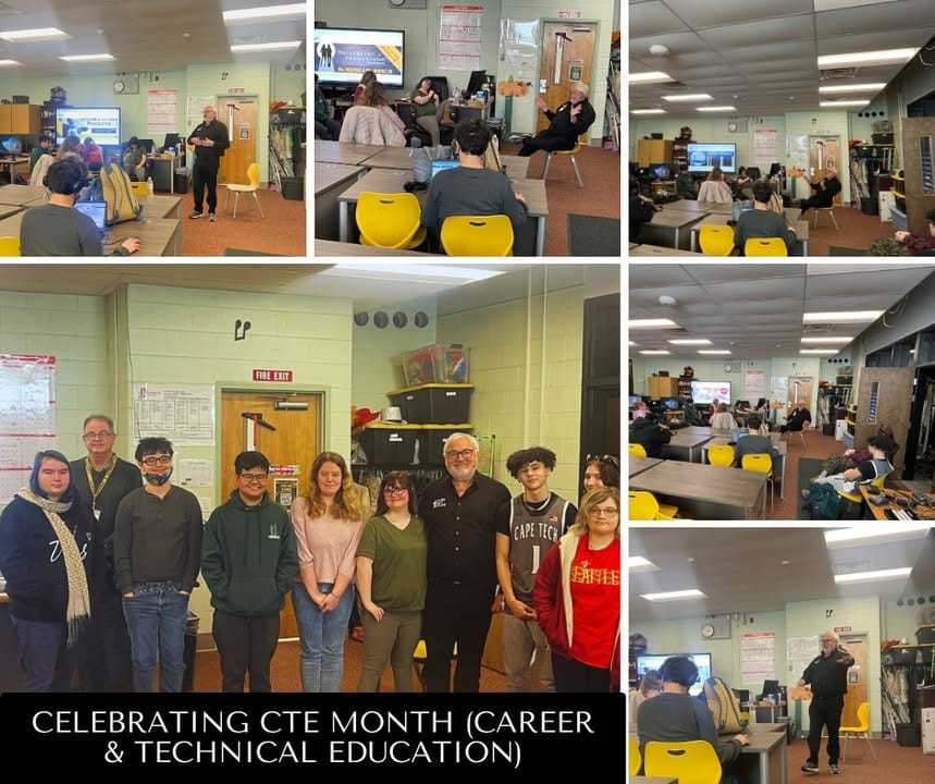Roy had the pleasure of celebrating CTE Month (Career & Technical ...