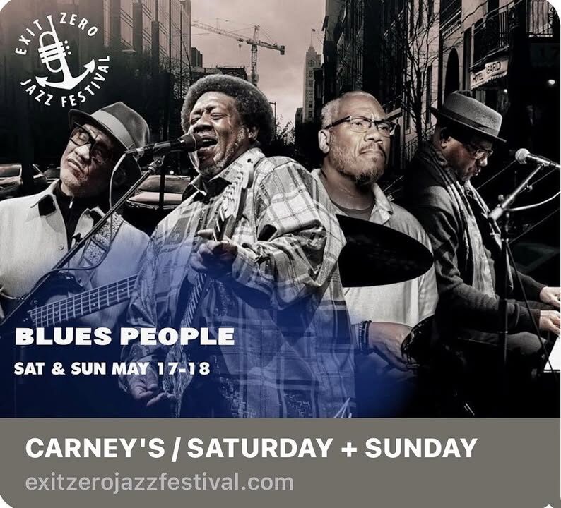 So excited for BLUES People making their debut at the Exit Zero Jazz ...