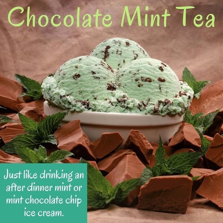 Chocolate Mint Tea – Lively mint combined with the full flavor of ...