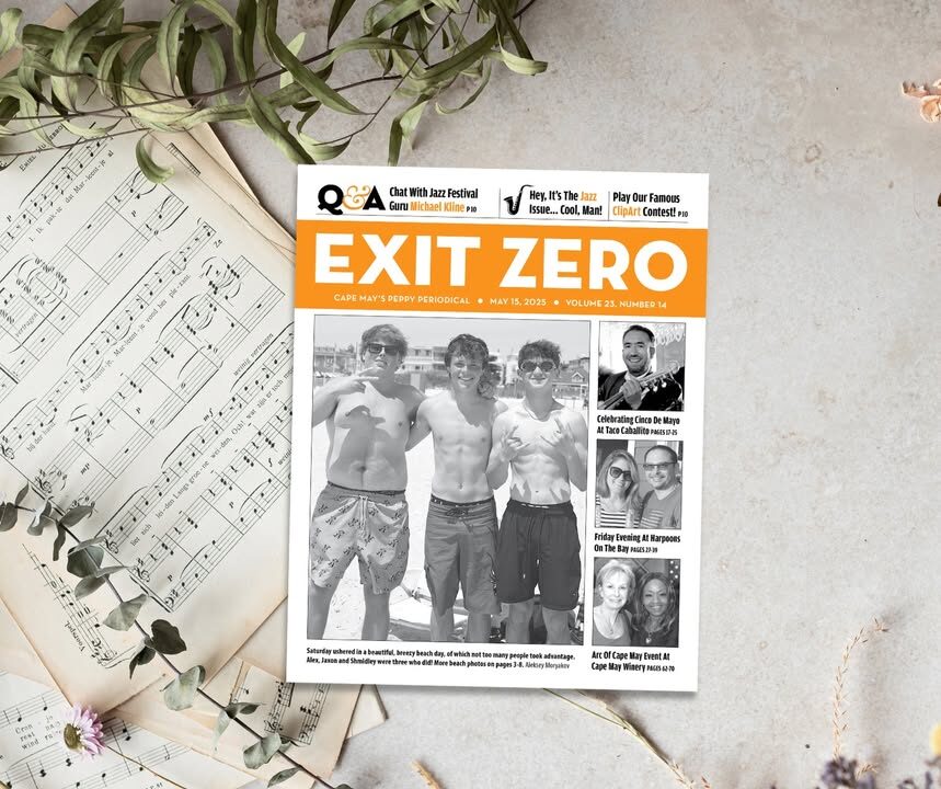 Yo! It’s the Jazz issue of Exit Zero | Things to Do in Cape May NJ