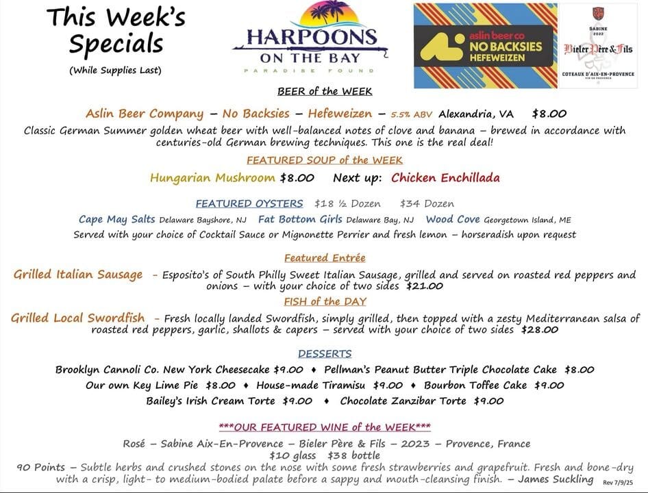 GOOD MORNING HARPOONS NATION! | Things to Do in Cape May NJ