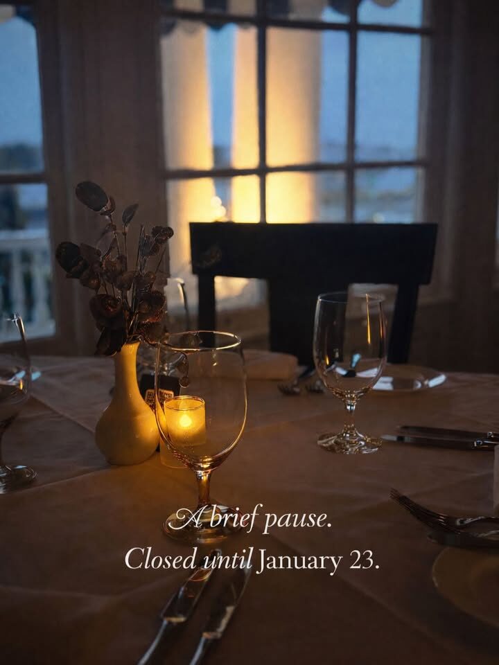 We’re taking a brief pause for thoughtful updates and new menus ...