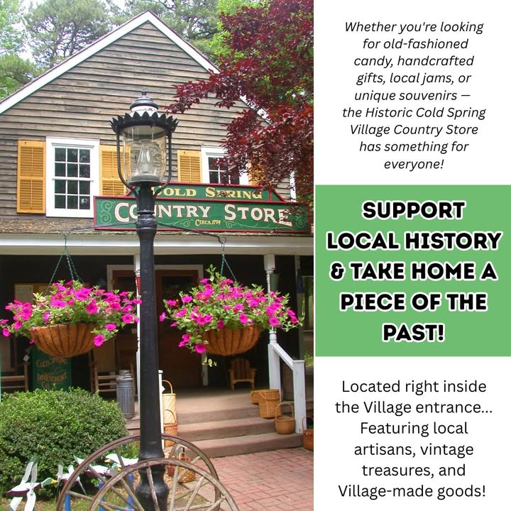 Be sure to check out the Country Store when you visit HCSV this season ...